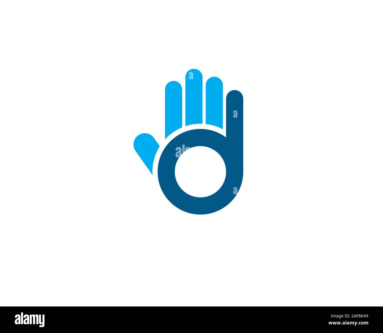 Letter d hand hi-res stock photography and images - Alamy