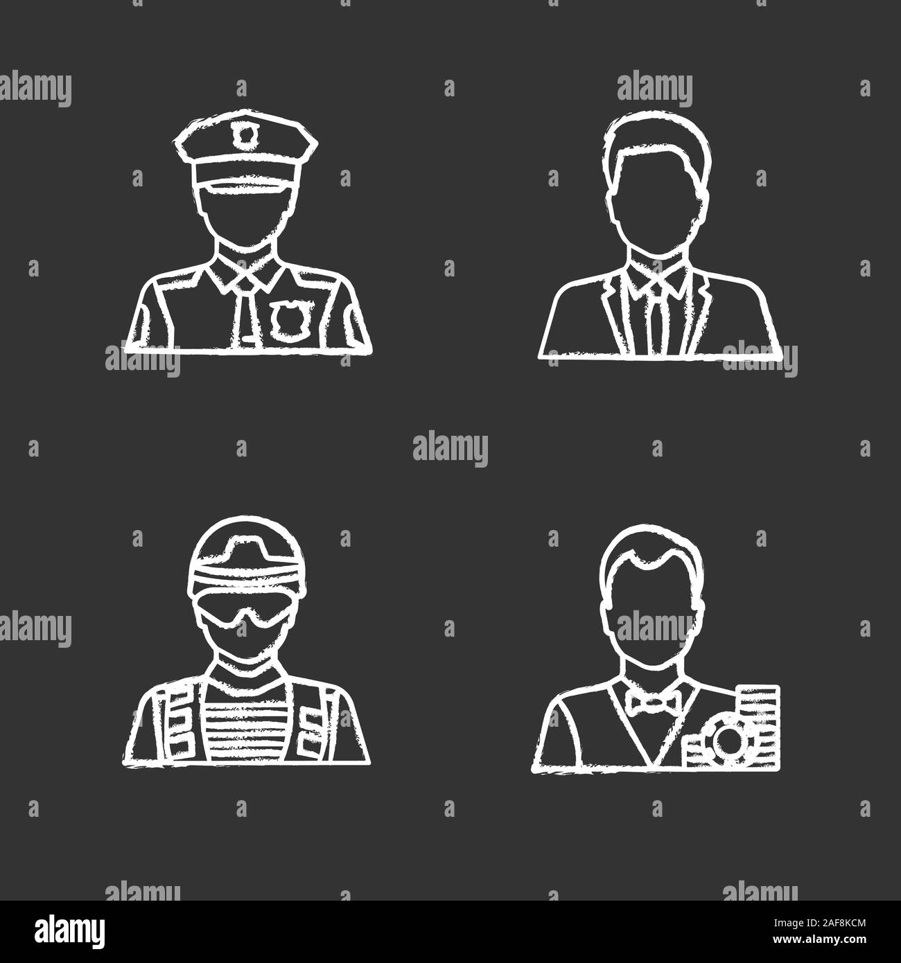Assistant police officer Stock Vector Images - Alamy