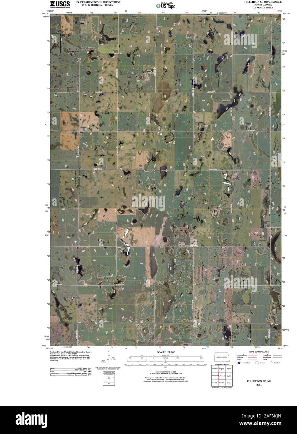 Fullerton map hi-res stock photography and images - Alamy