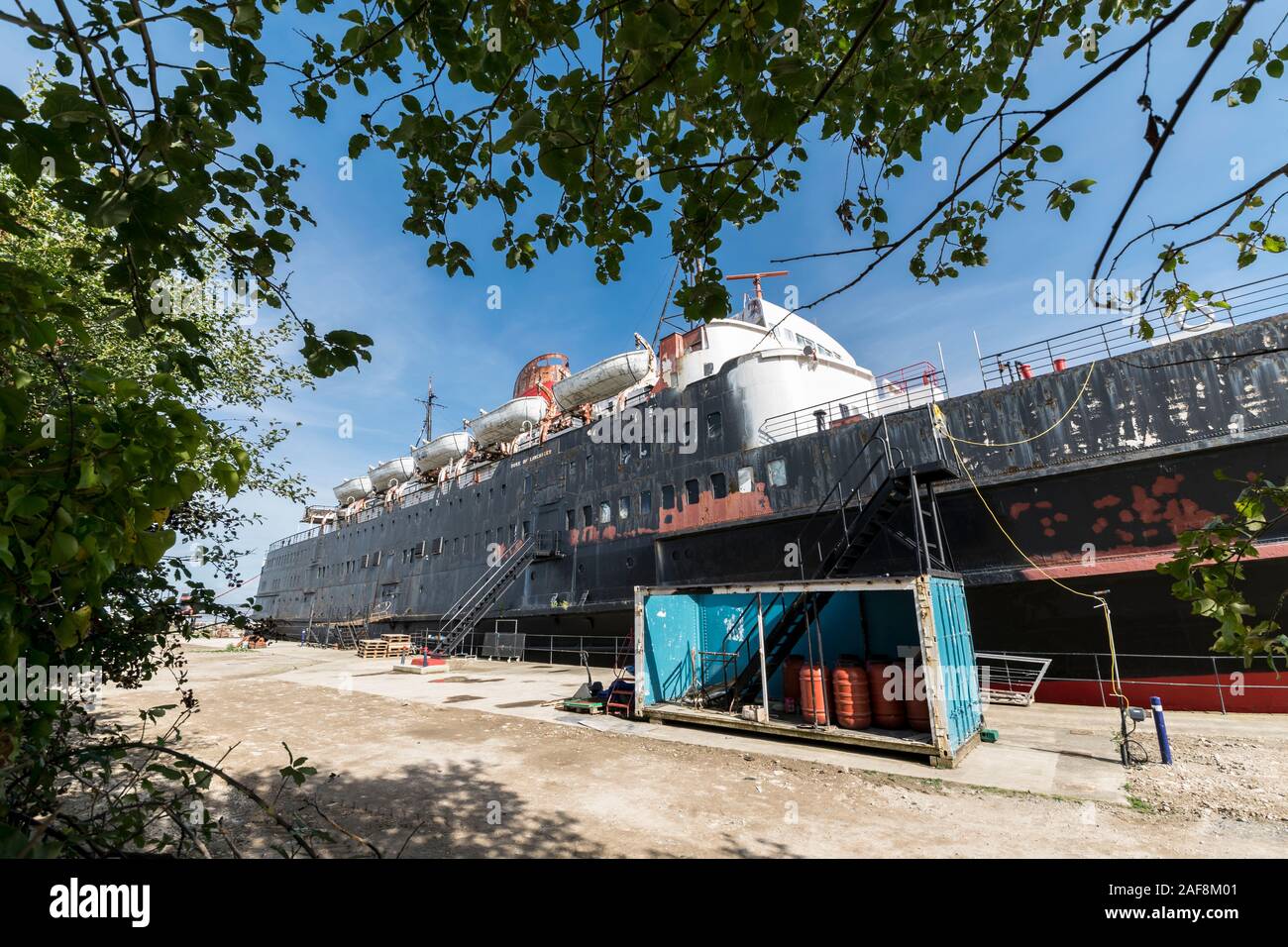 Mostyn Dock High Resolution Stock Photography and Images - Alamy
