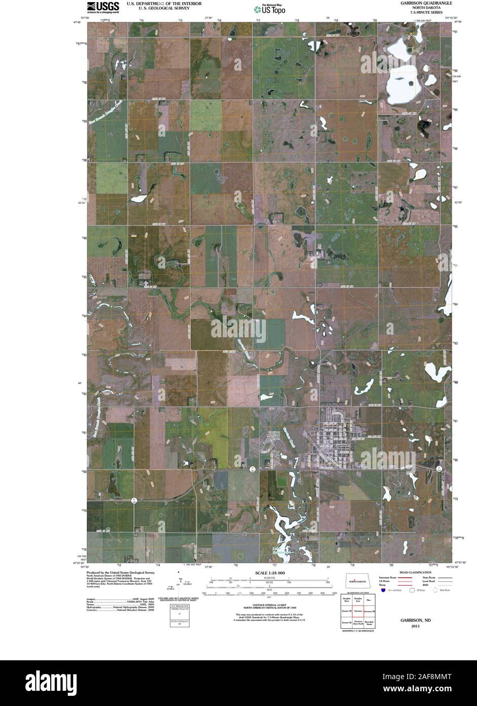 Map of garrison Cut Out Stock Images & Pictures - Alamy