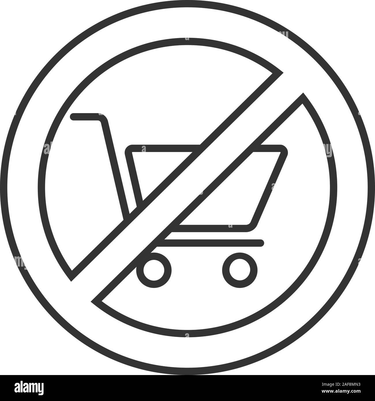 No carts Stock Vector Images - Alamy