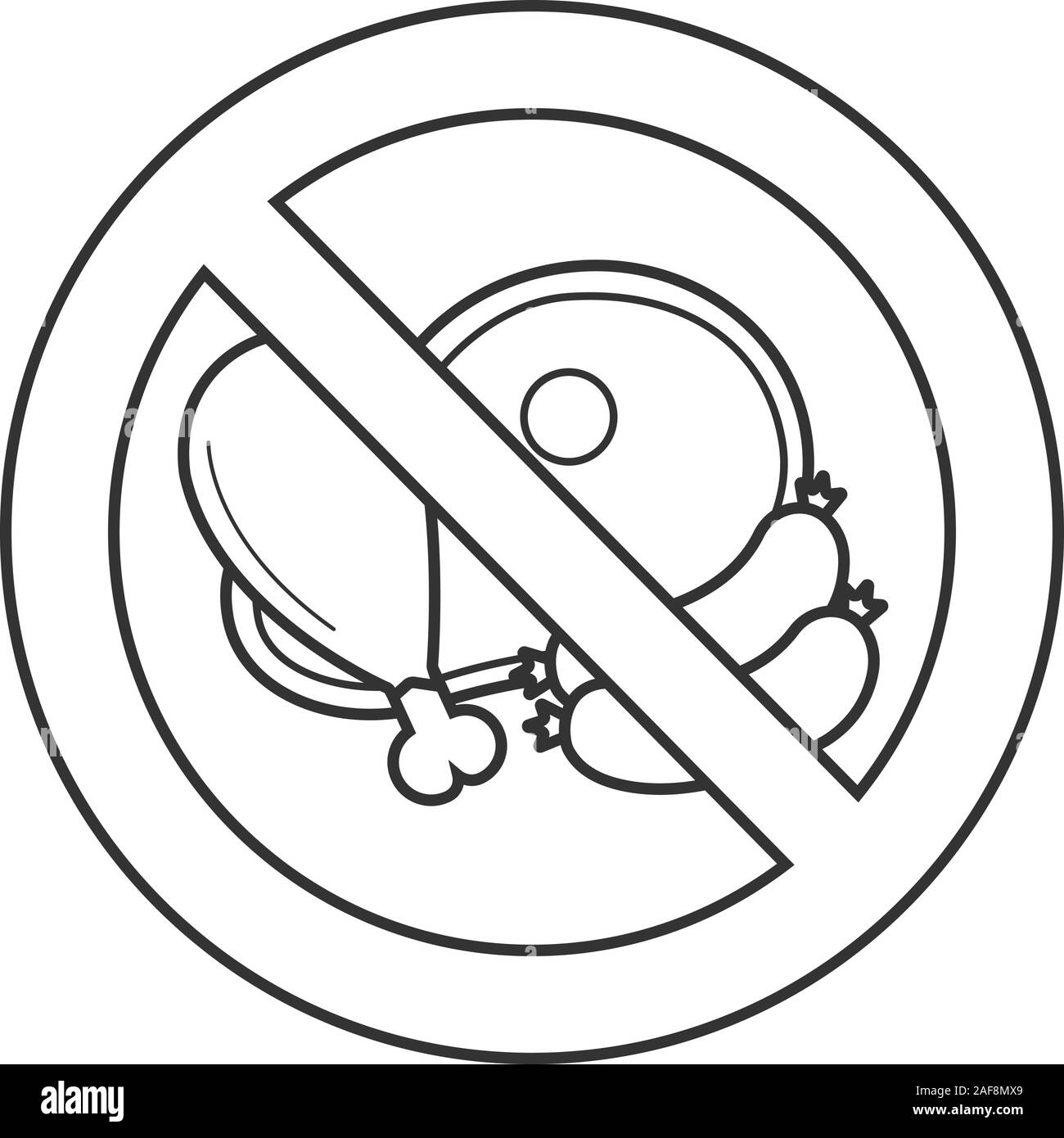 Prohibition of pork hi-res stock photography and images - Alamy