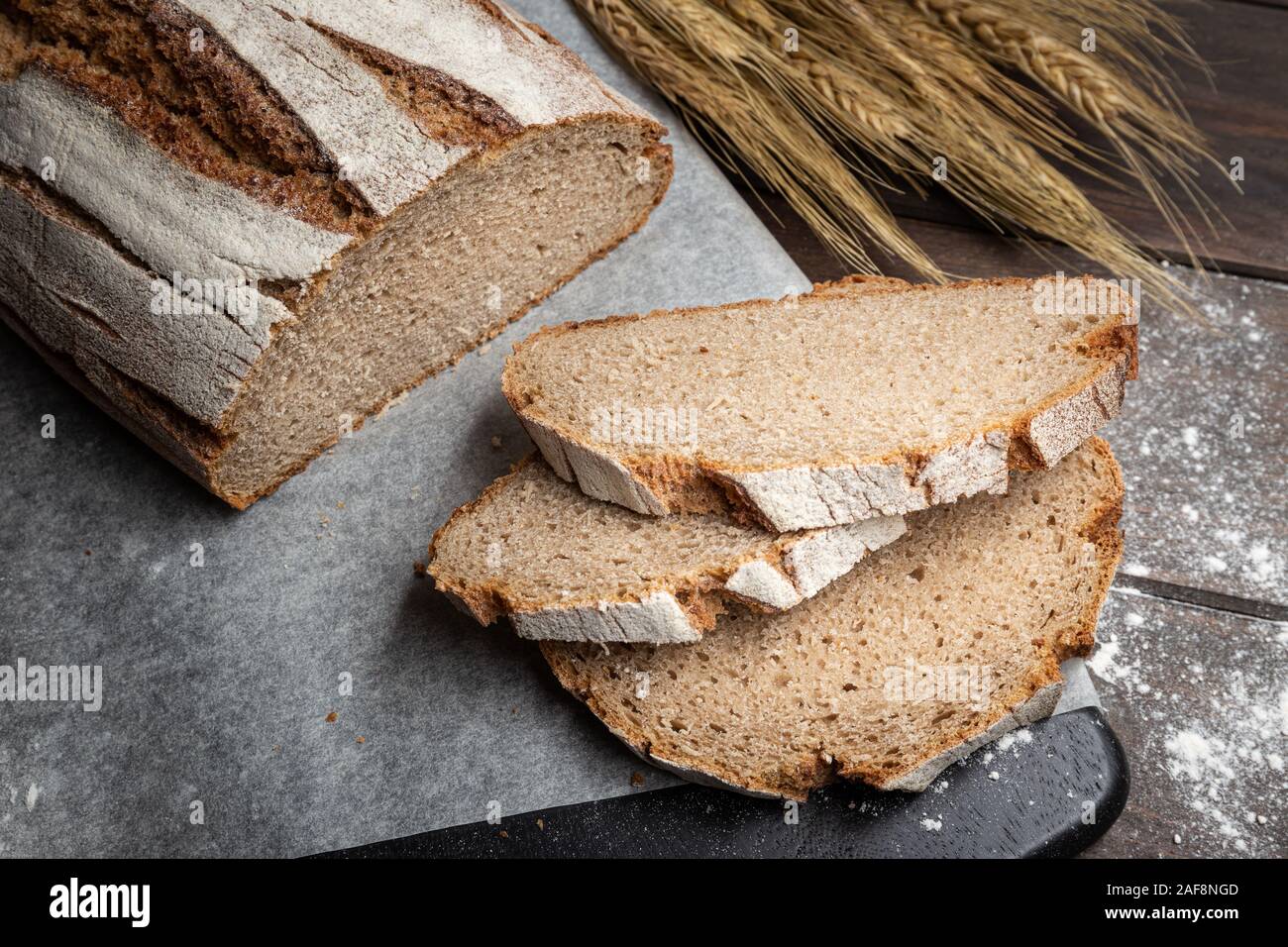 Rustic bread hi-res stock photography and images - Alamy