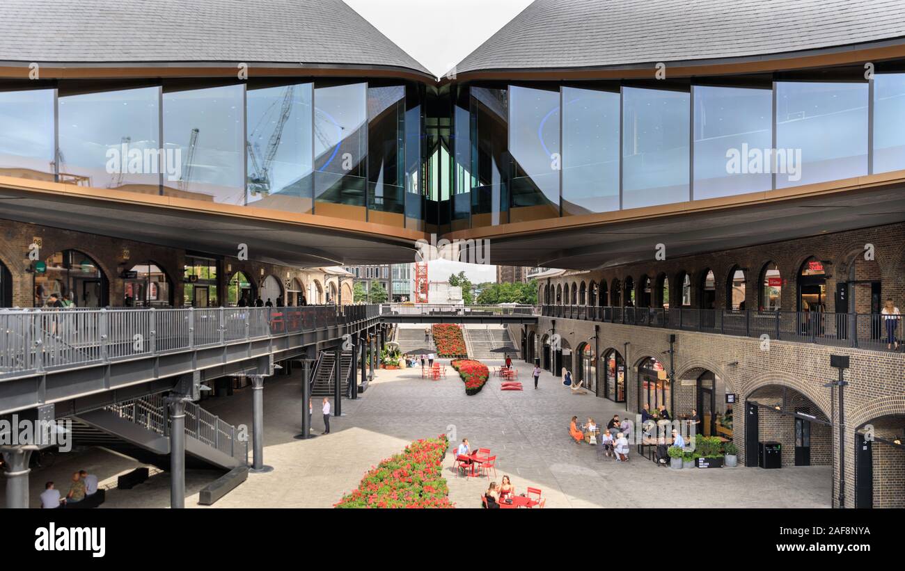 Coal Drops Yard retail development exterior near King's Cross, former ...