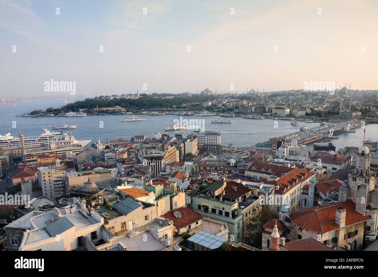 Istanbul and the Golden Horn. Turkey Stock Photo - Alamy