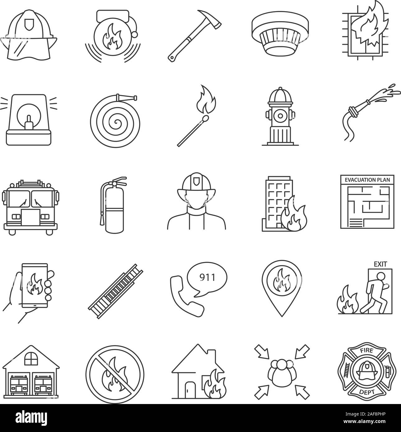 Firefighting station Black and White Stock Photos & Images - Alamy