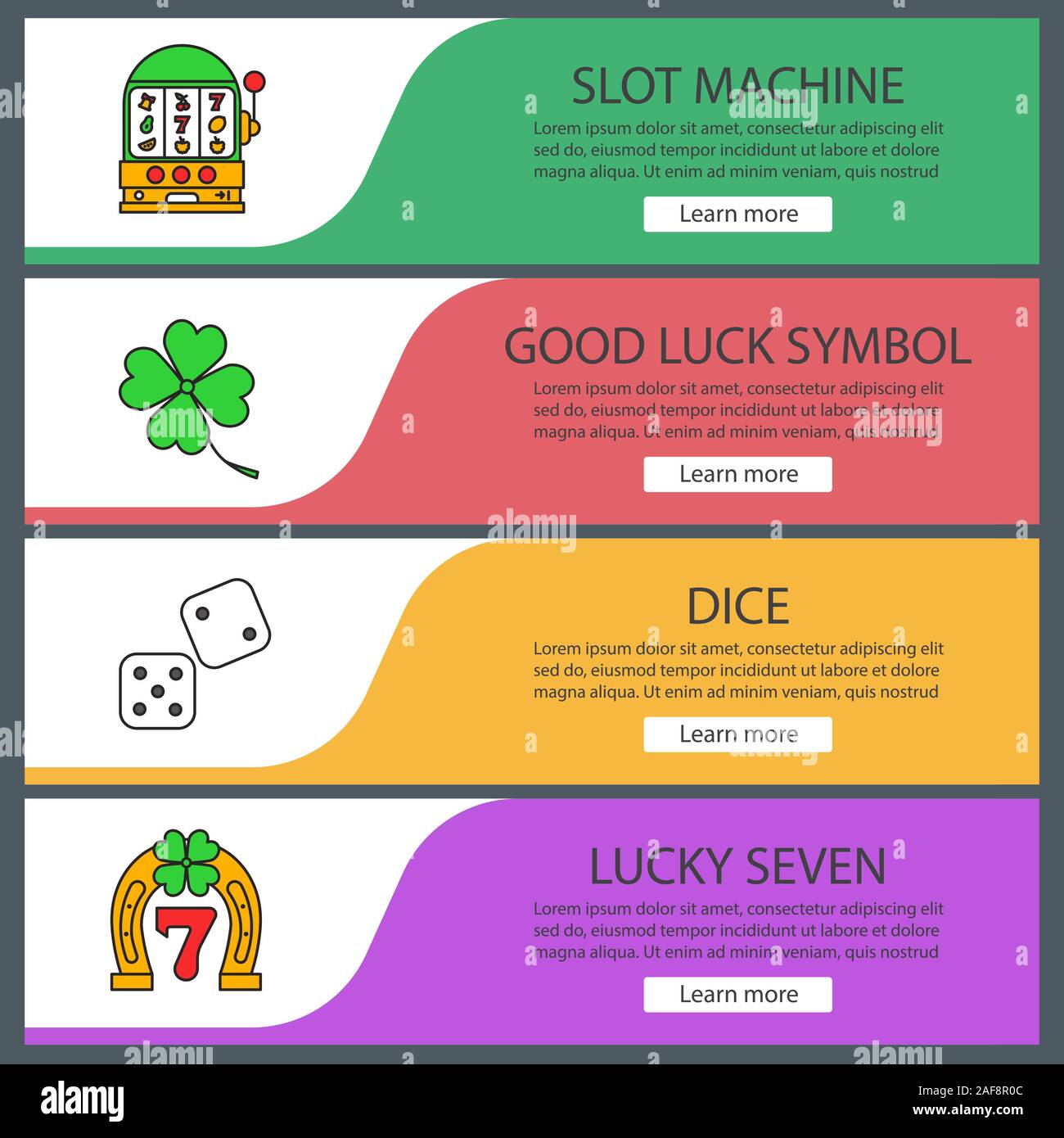 Good Luck Banner Template - Sarseh.com