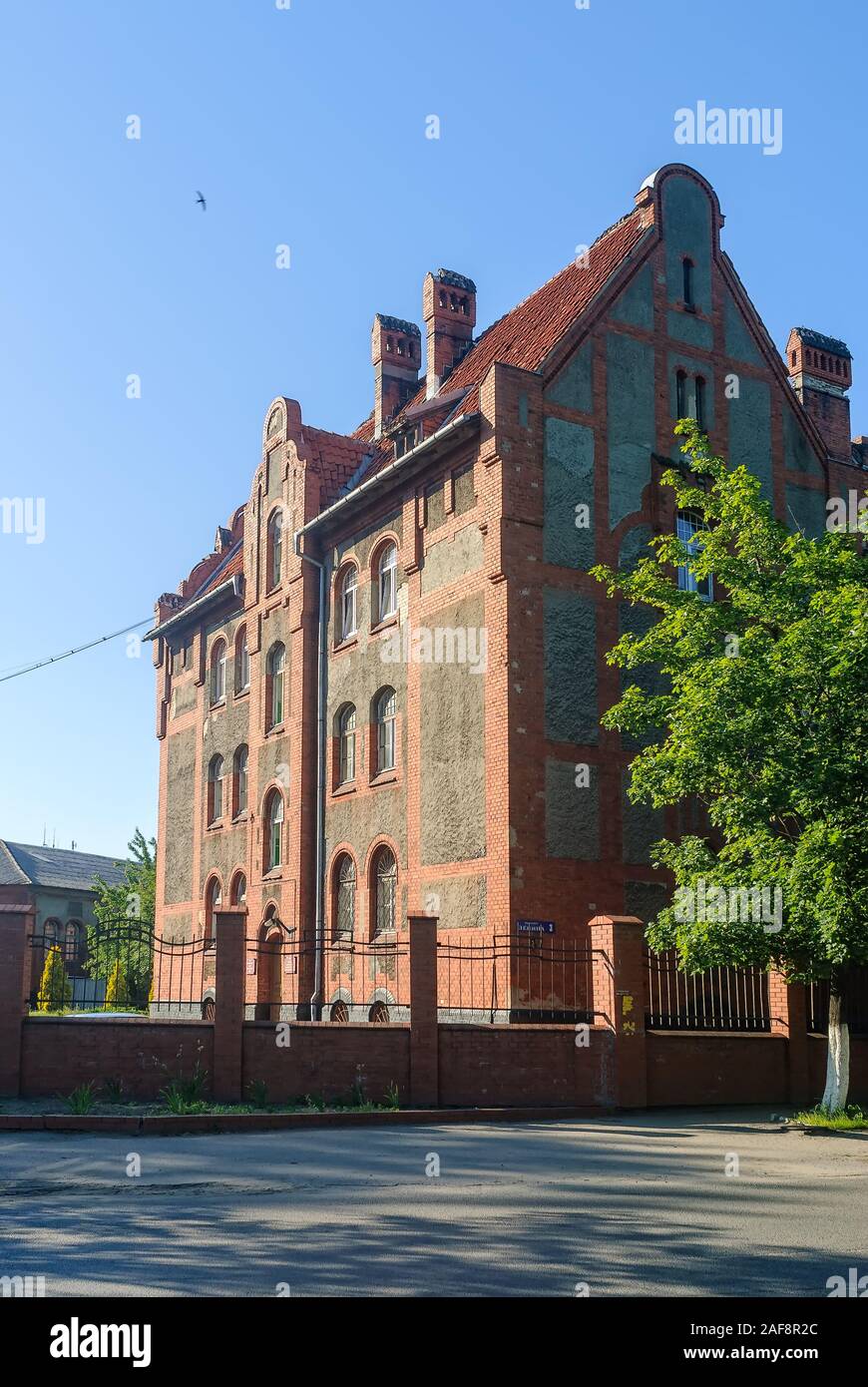 Former infantry barracks. Baltiysk. Russia Stock Photo - Alamy