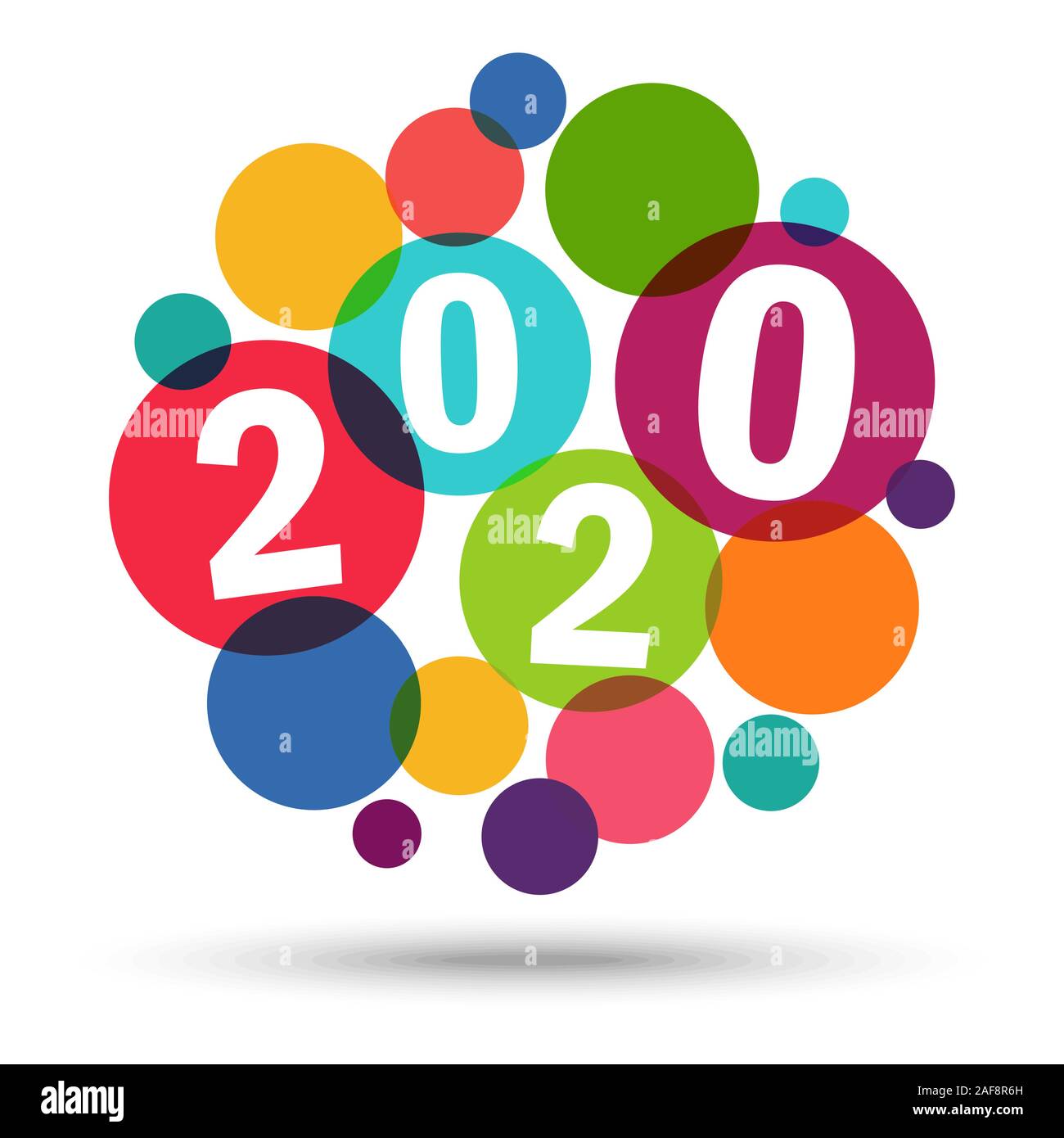 2020 end Stock Vector Images - Alamy