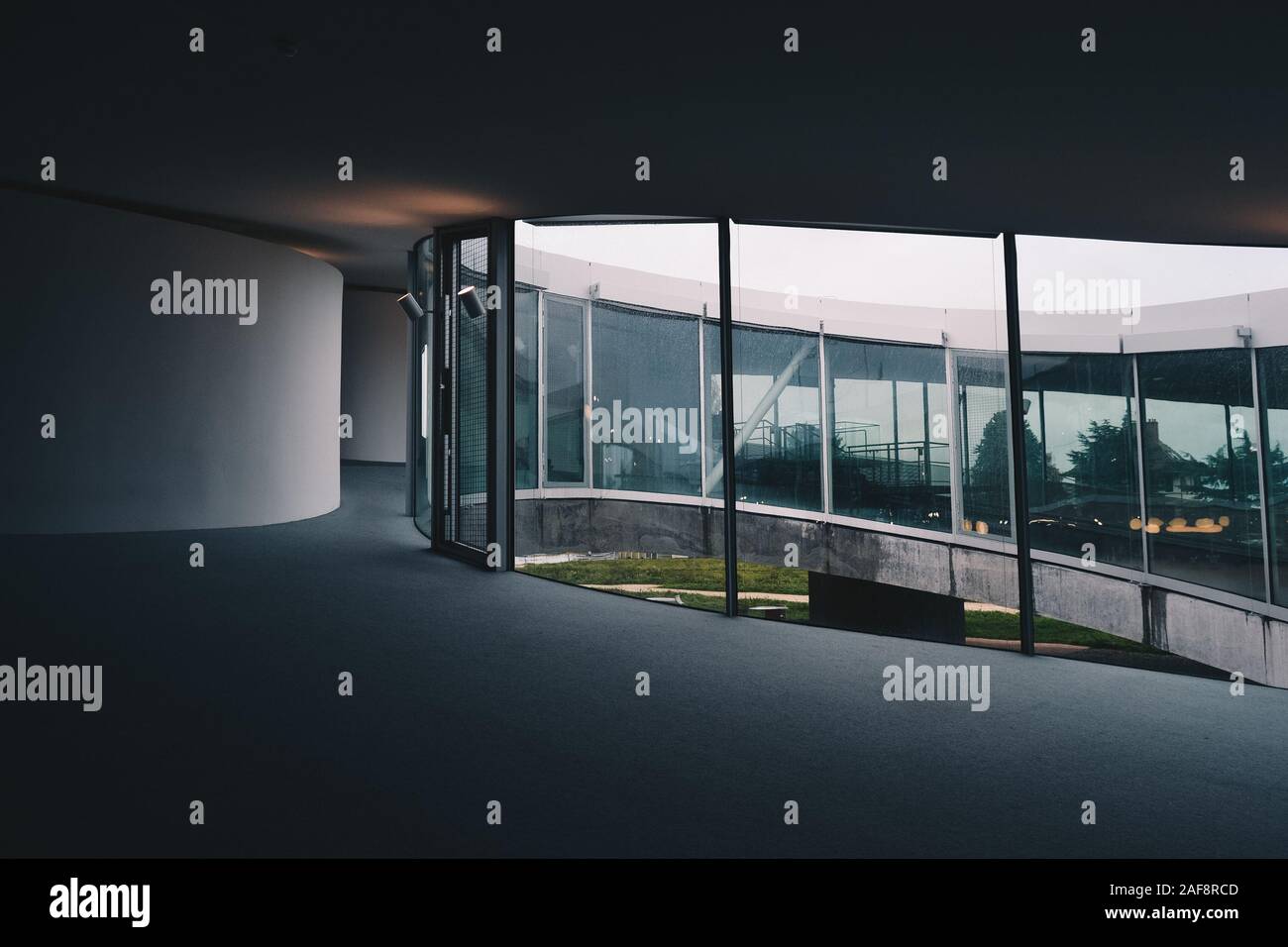 Lausanne, Vaud / Switzerland - 11 04 2013: Inside the Rolex Learning ...