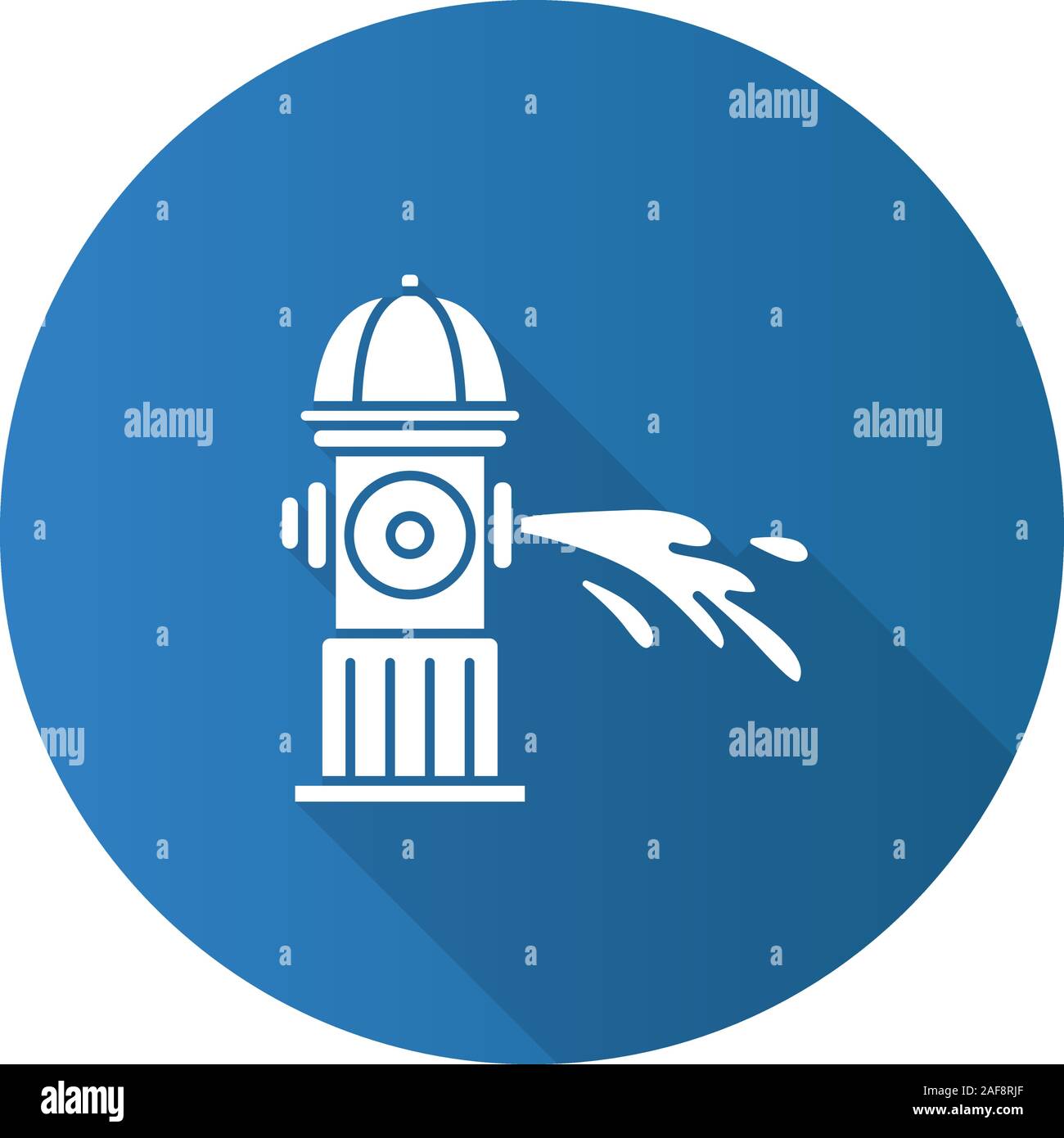 Hydrant gushing water Stock Vector Images - Alamy