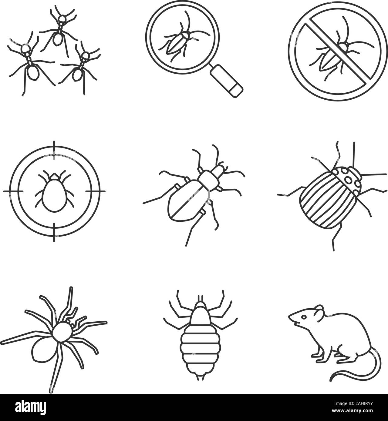 Ground mite Stock Vector Images - Alamy