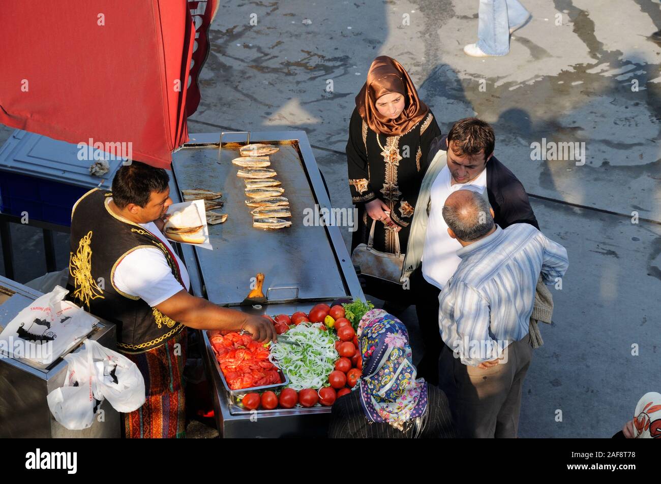 Fried fish istanbul hi-res stock photography and images - Alamy