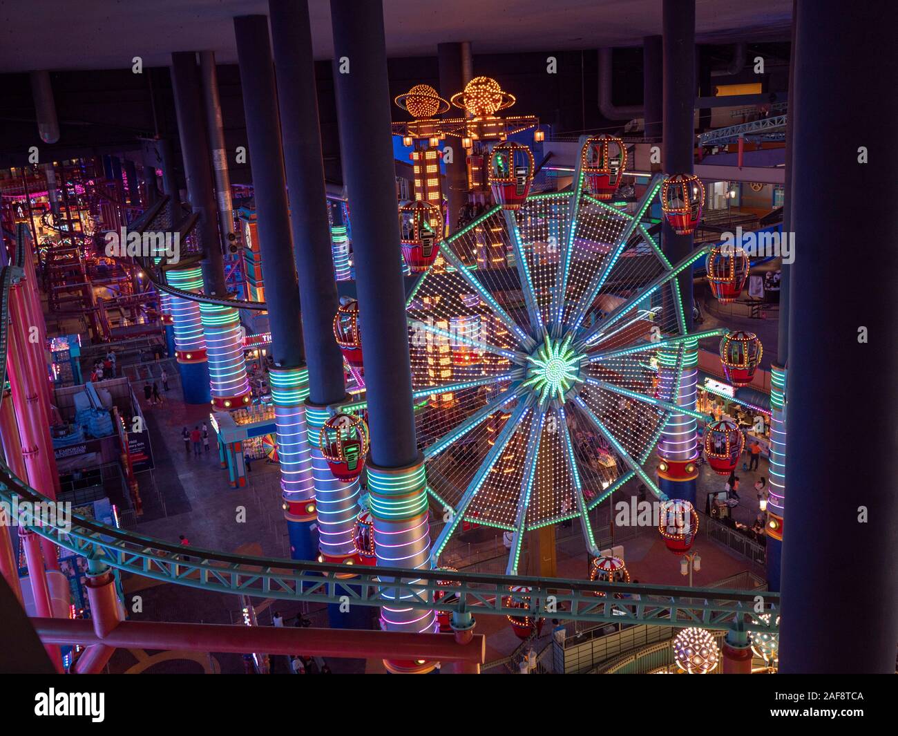 Genting , Malaysia - November 2019 : Indoor long shot playground in ...