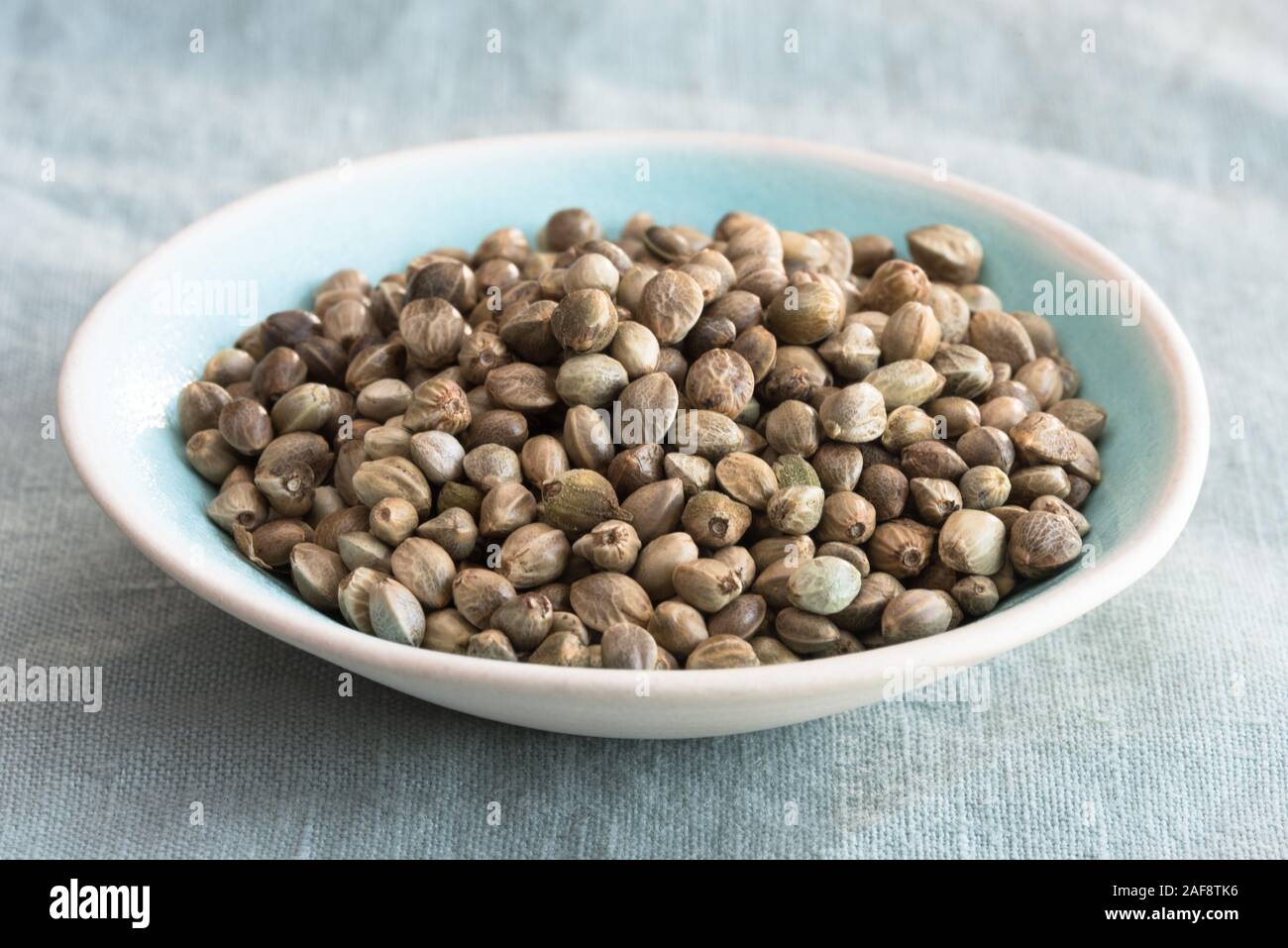 Whole Hemp Seeds Stock Photo - Alamy