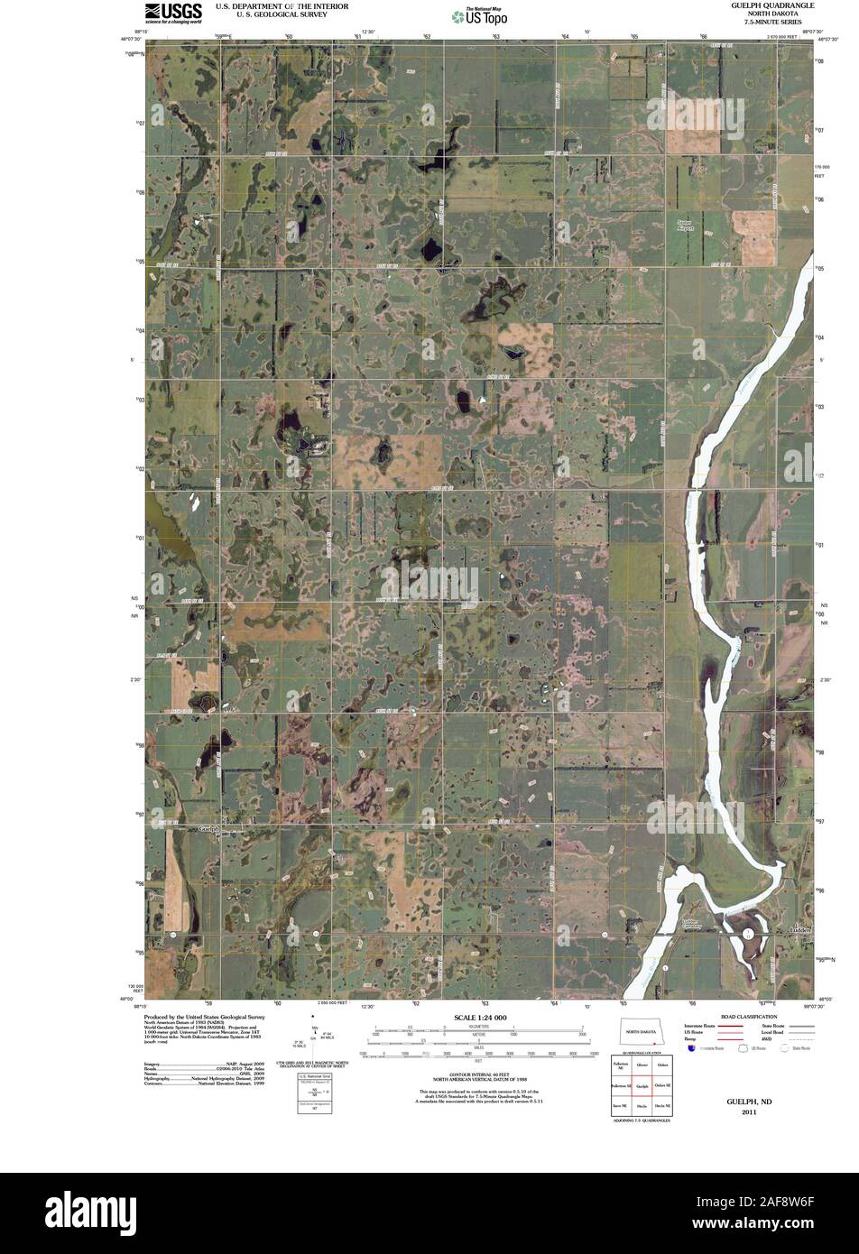 Guelph map hi-res stock photography and images - Alamy