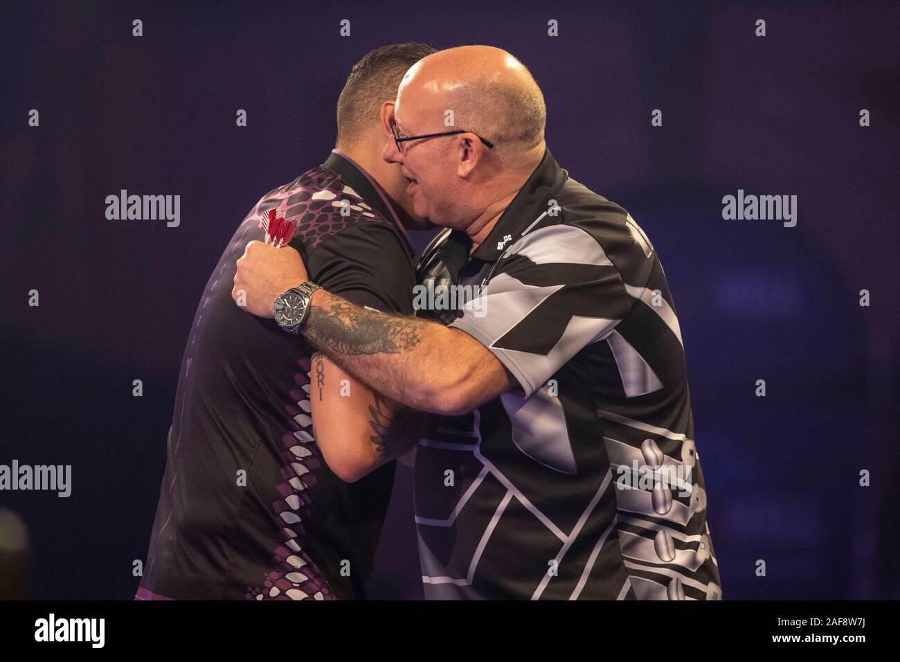 London, UK. 13th Dec, 2019. London, 13-12-2019, Dutch darts player ...
