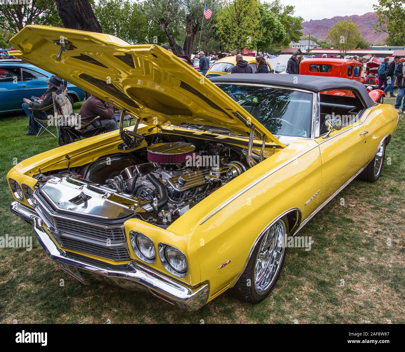 1970 Chevelle Convertible Yellow