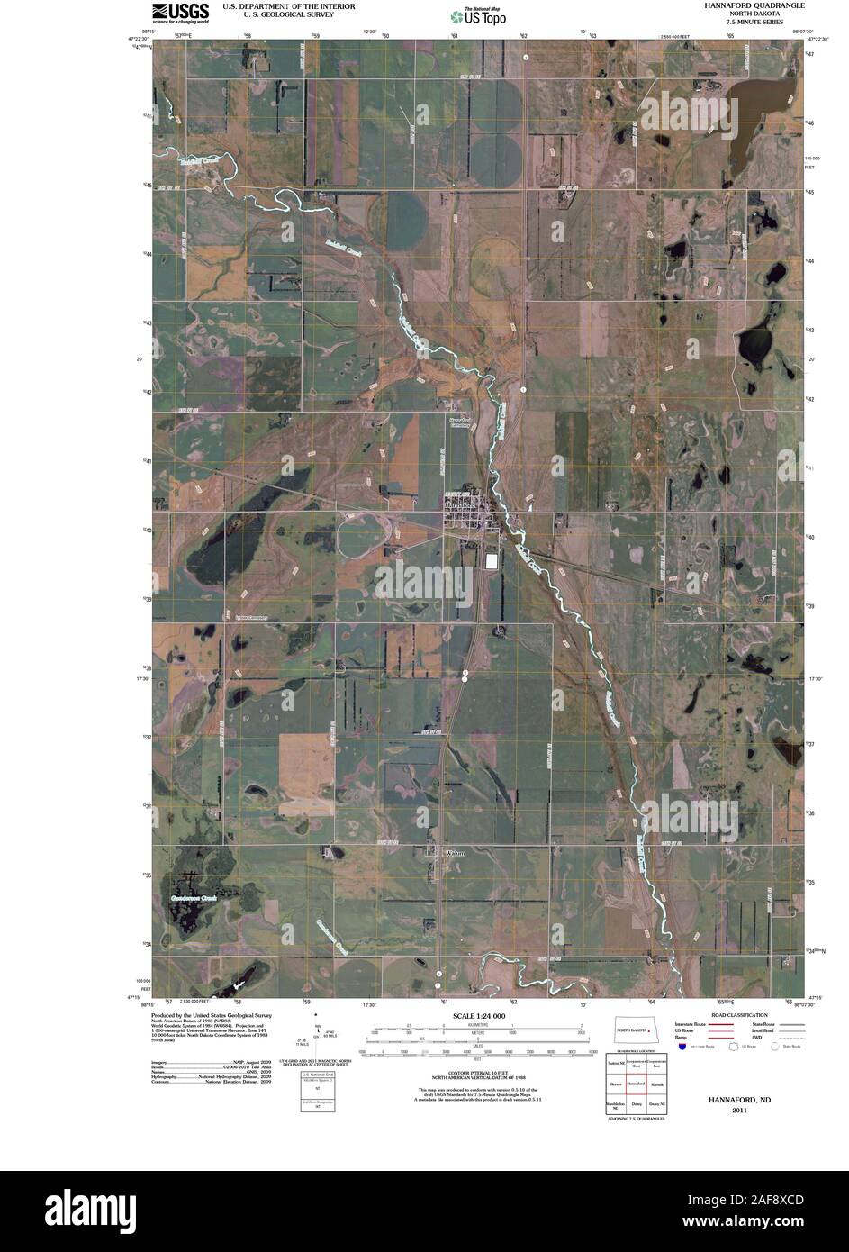 Map of hannaford hi-res stock photography and images - Alamy