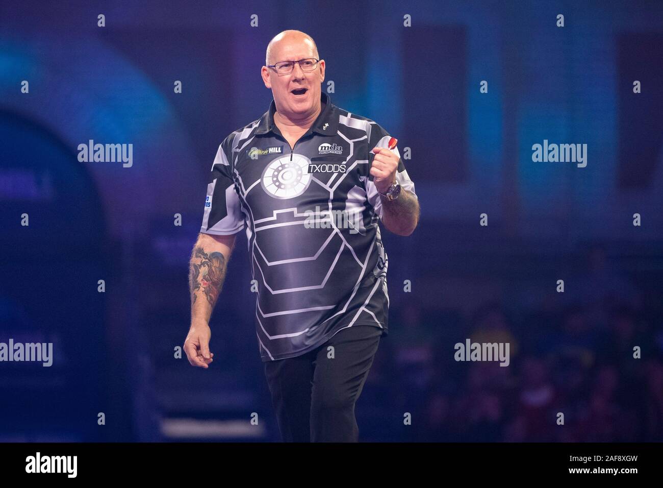 London, UK. 13th Dec, 2019. London, 13-12-2019, Darts player Kevin ...