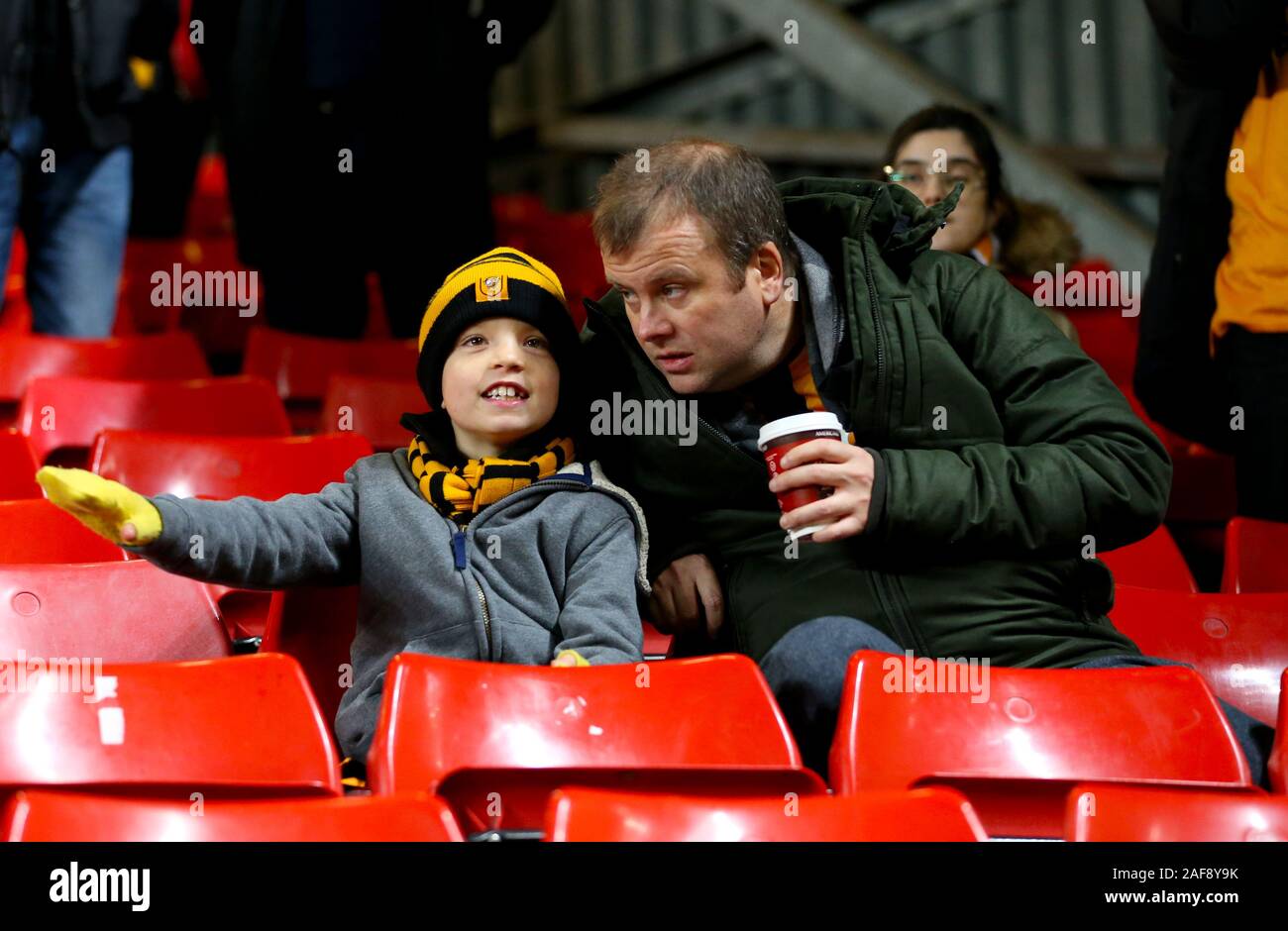 Hull City fans in the stands during the Sky Bet Championship match at ...