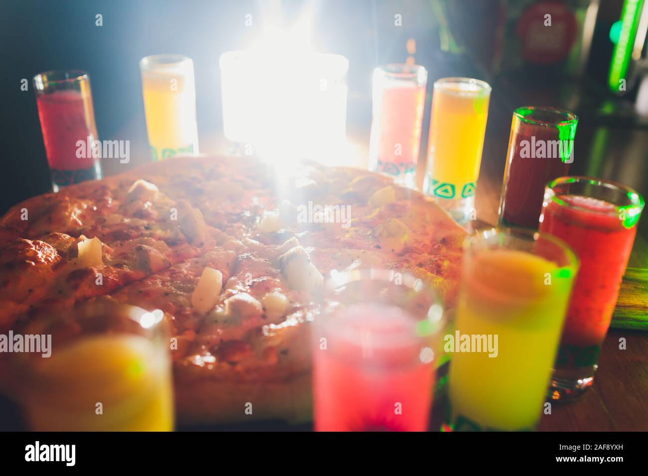 Mini beer shot hi-res stock photography and images - Alamy