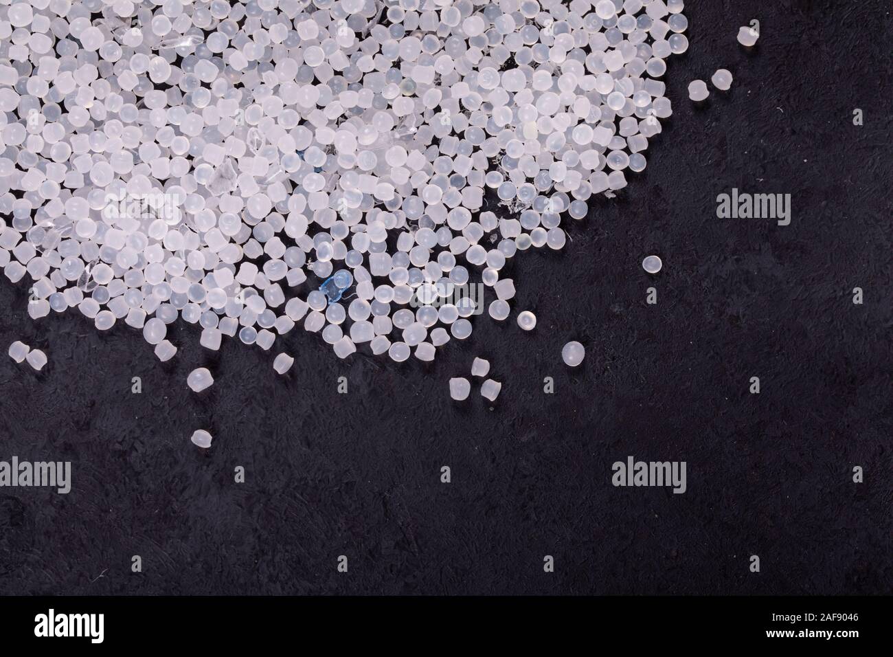 Small Plastic pellets. Micro plastic. air pollution Stock Photo - Alamy
