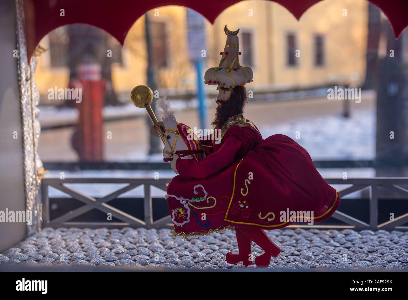 Nativity scene on square hi-res stock photography and images - Alamy