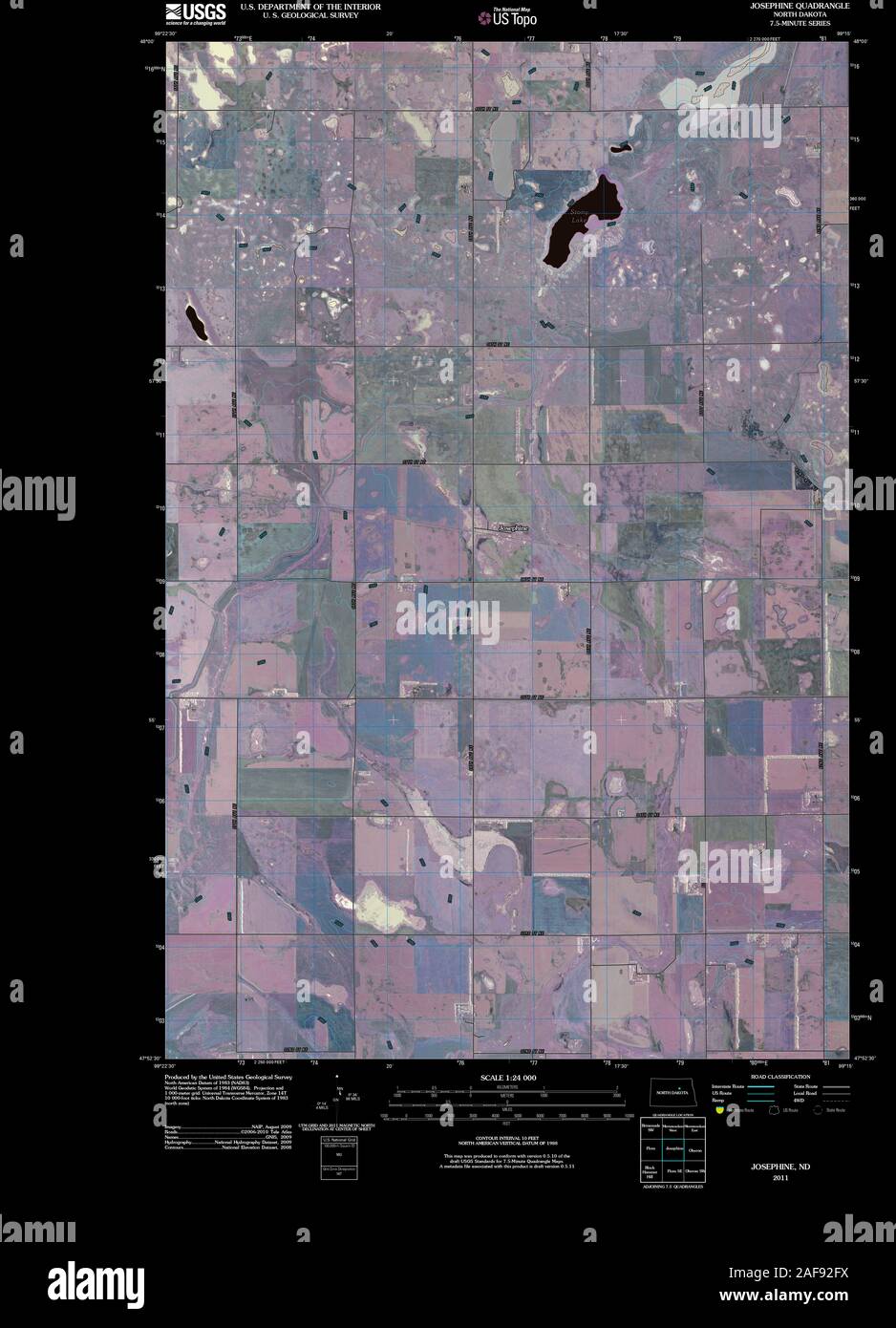 Josephine map hi-res stock photography and images - Alamy