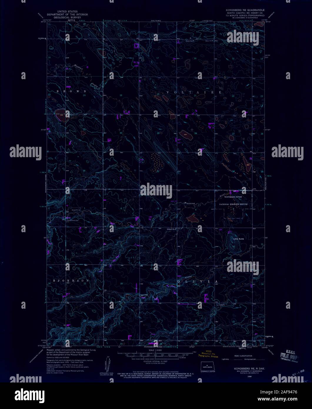 Kongsberg map hi-res stock photography and images - Alamy