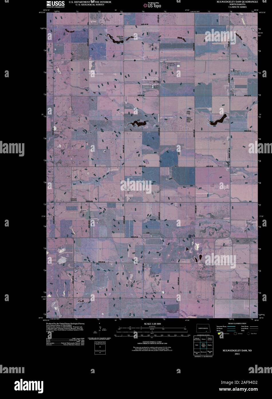 Map of edgeley hi-res stock photography and images - Alamy