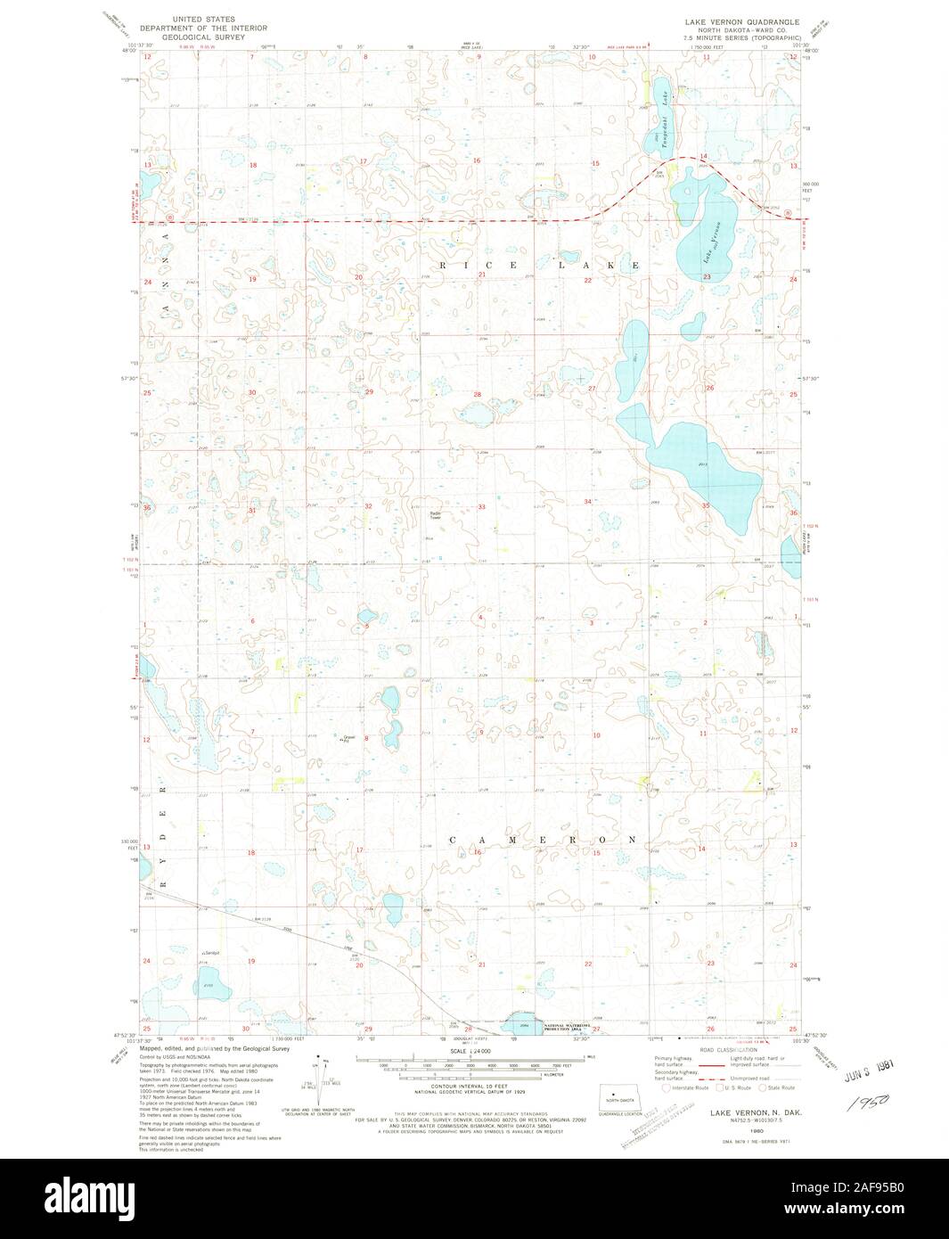 Map of north vernon hi-res stock photography and images - Alamy