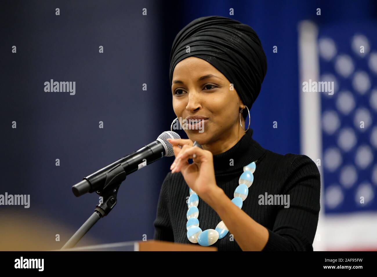 Minnesota congresswoman ilhan omar hi-res stock photography and images ...