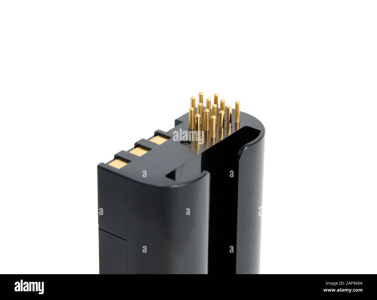 Battery grip for dslr cameras isolated on white background Stock Photo ...