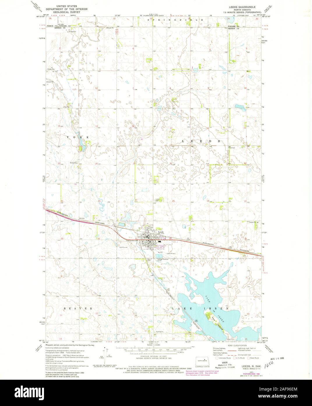 Map of leeds north hi-res stock photography and images - Alamy