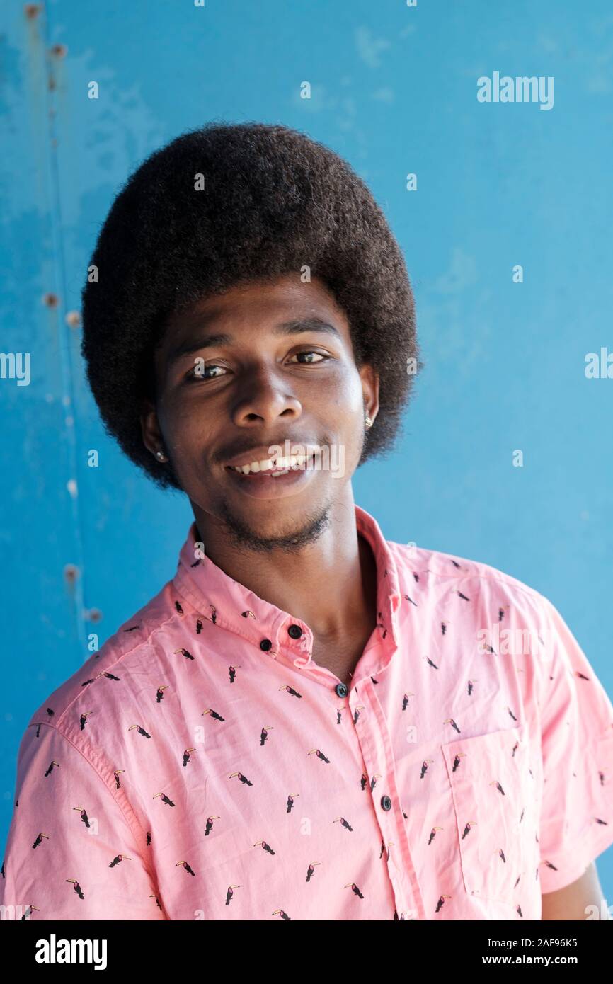 A local Garifuna man from the Nicaraguan Caribbean Stock Photo - Alamy