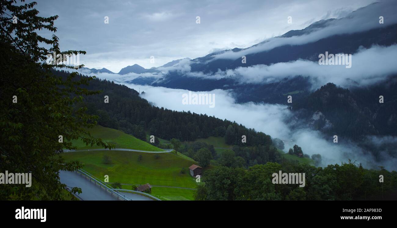 Beautiful swiss village hi-res stock photography and images - Alamy