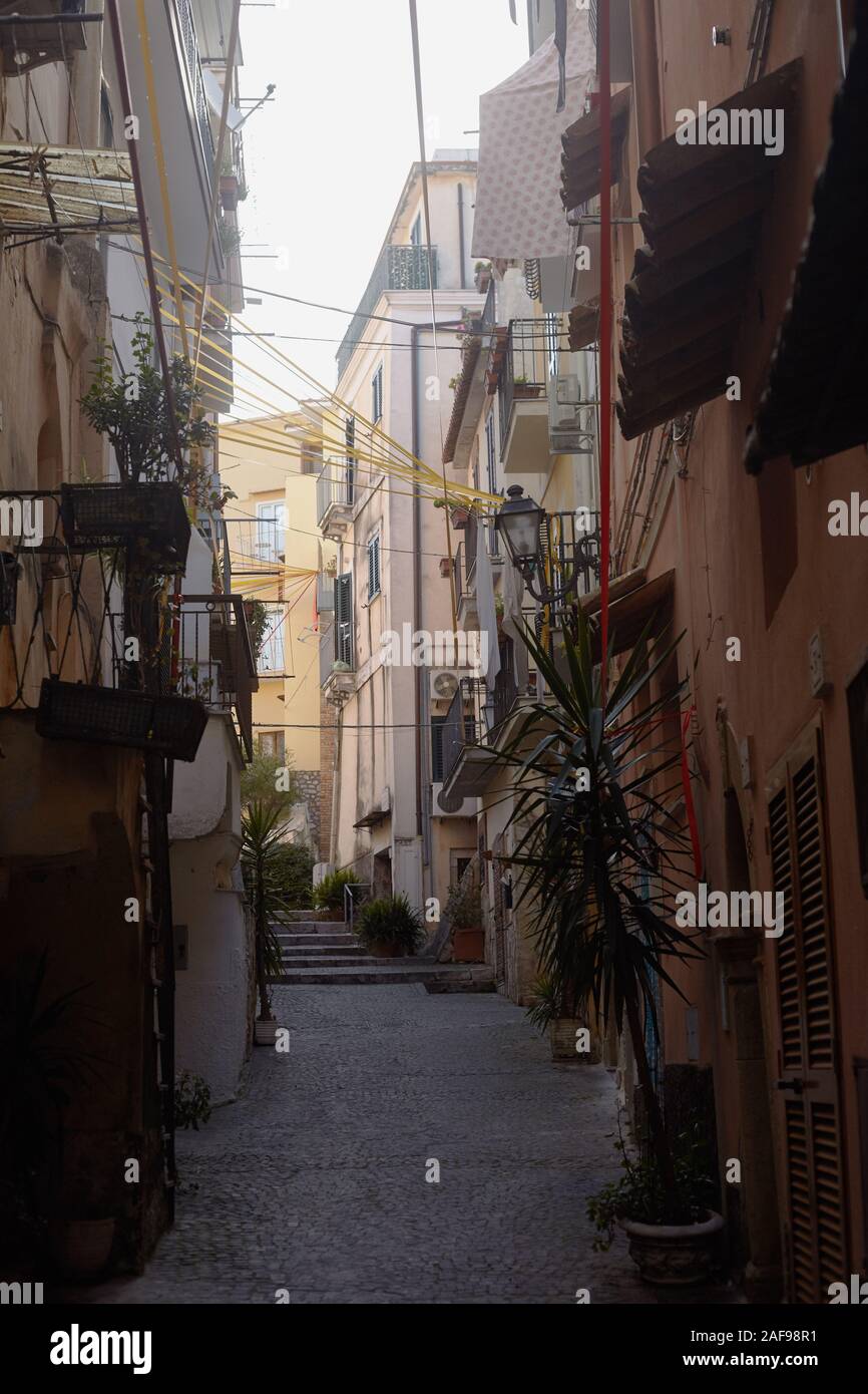 Via del Castello, Formia, Province of Latina, Italy Stock Photo - Alamy