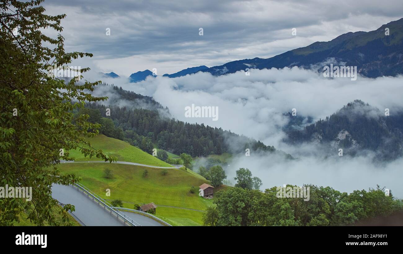 Beautiful swiss village hi-res stock photography and images - Alamy