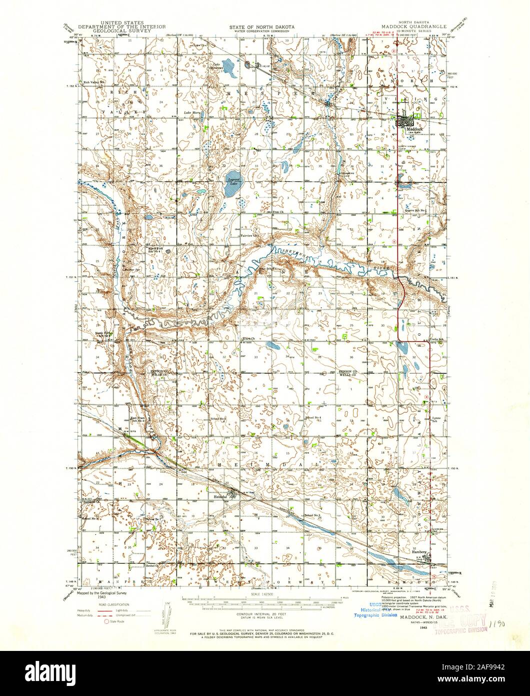 Maddock map hi-res stock photography and images - Alamy