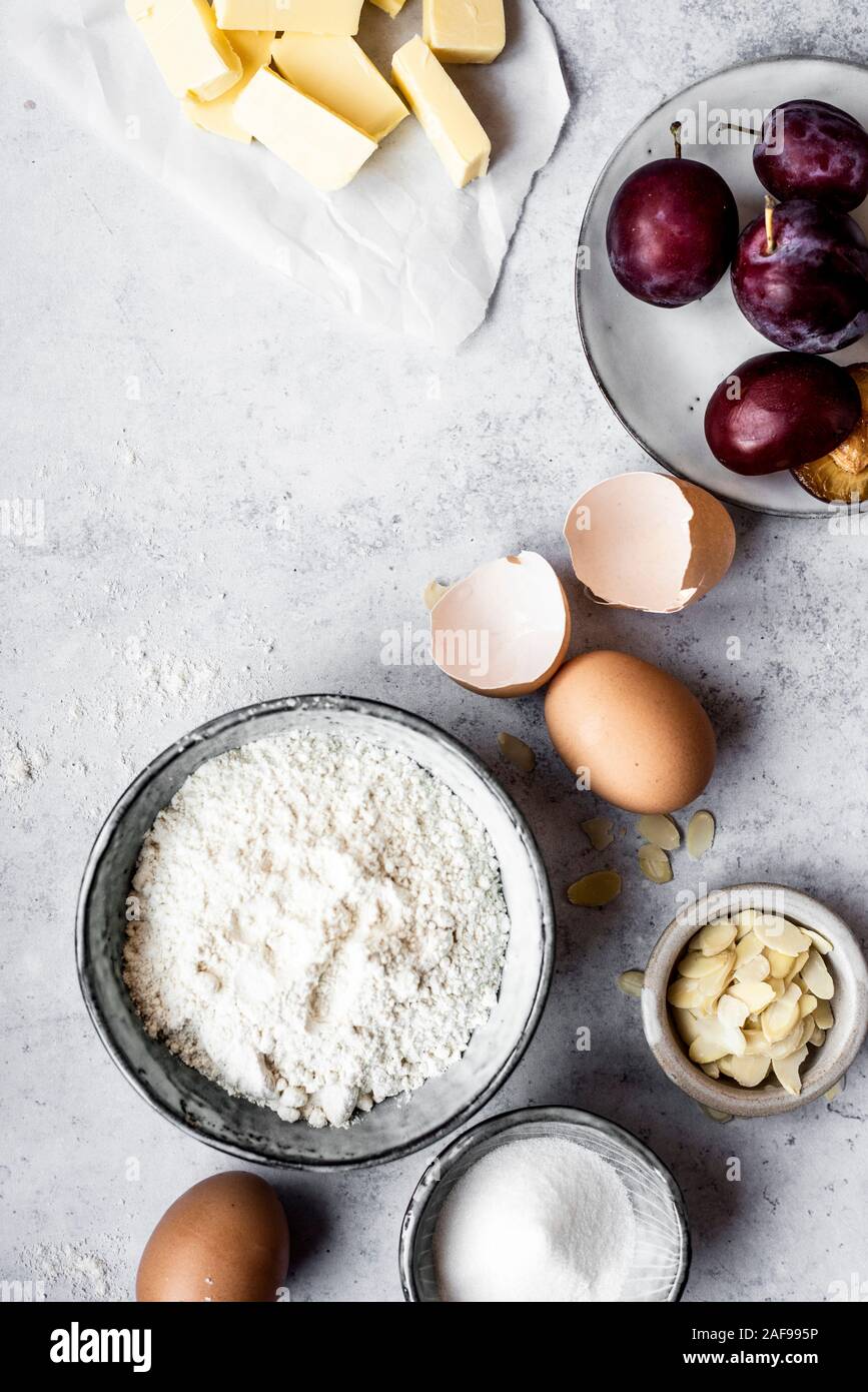 Short crust pastry ingredients hi-res stock photography and images - Alamy