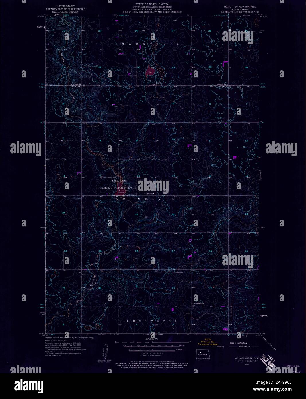 Makoti map hi-res stock photography and images - Alamy