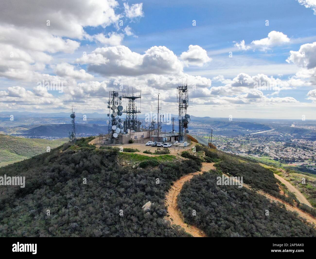 San diego aerial satellite hi-res stock photography and images - Alamy