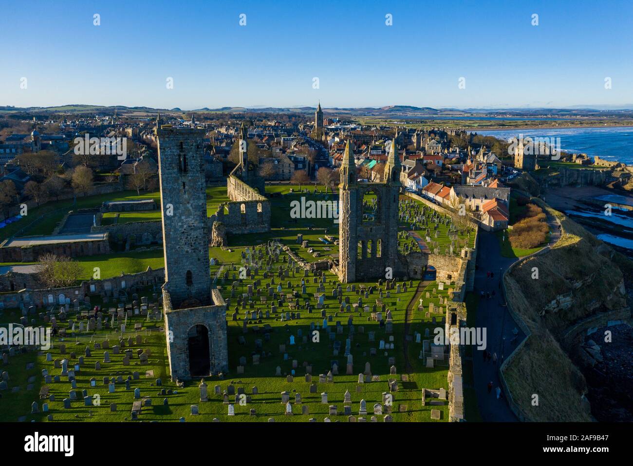 St andrews aerial hi-res stock photography and images - Alamy
