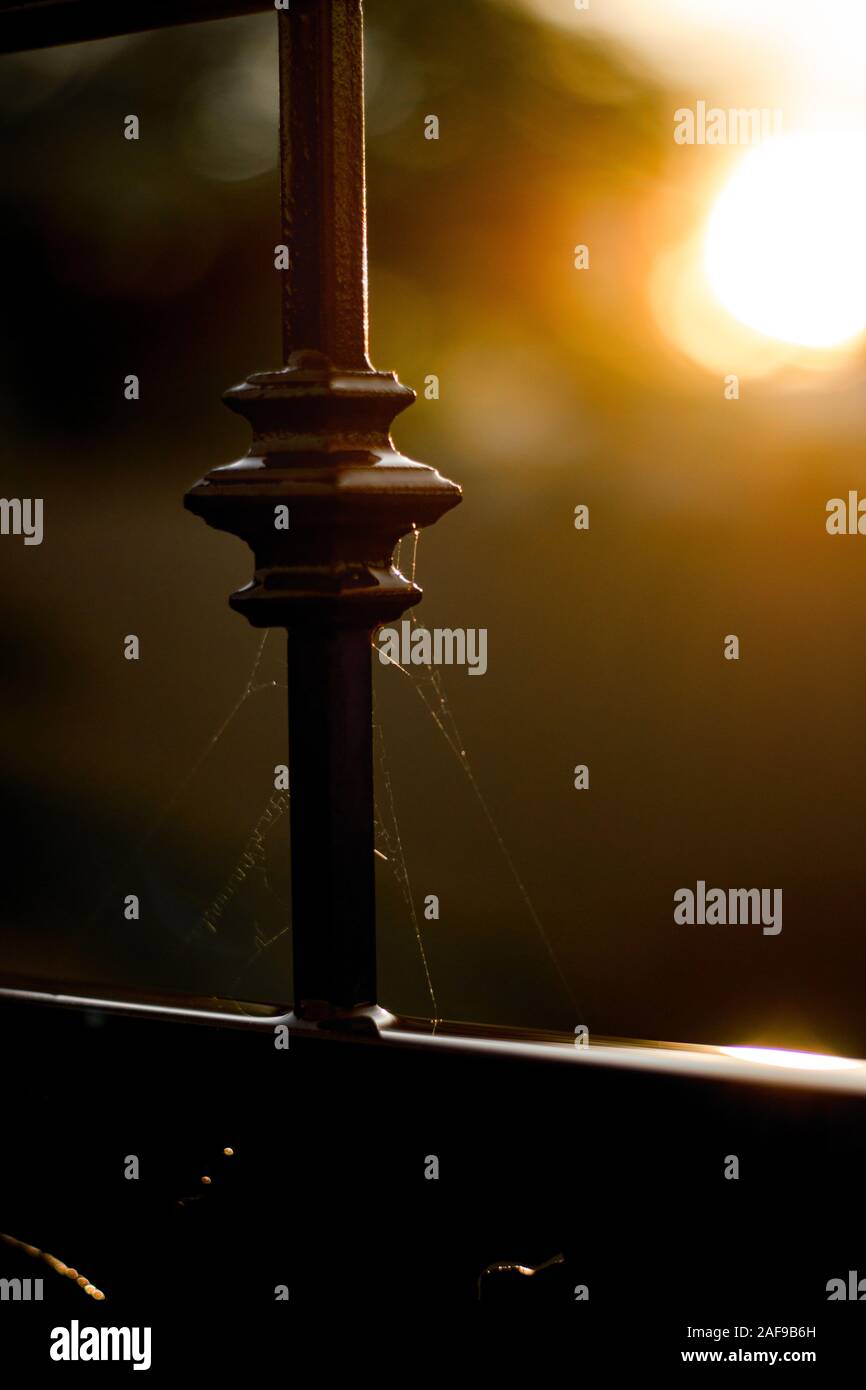 The Close Rain Spider Gate Stock Photo - Alamy