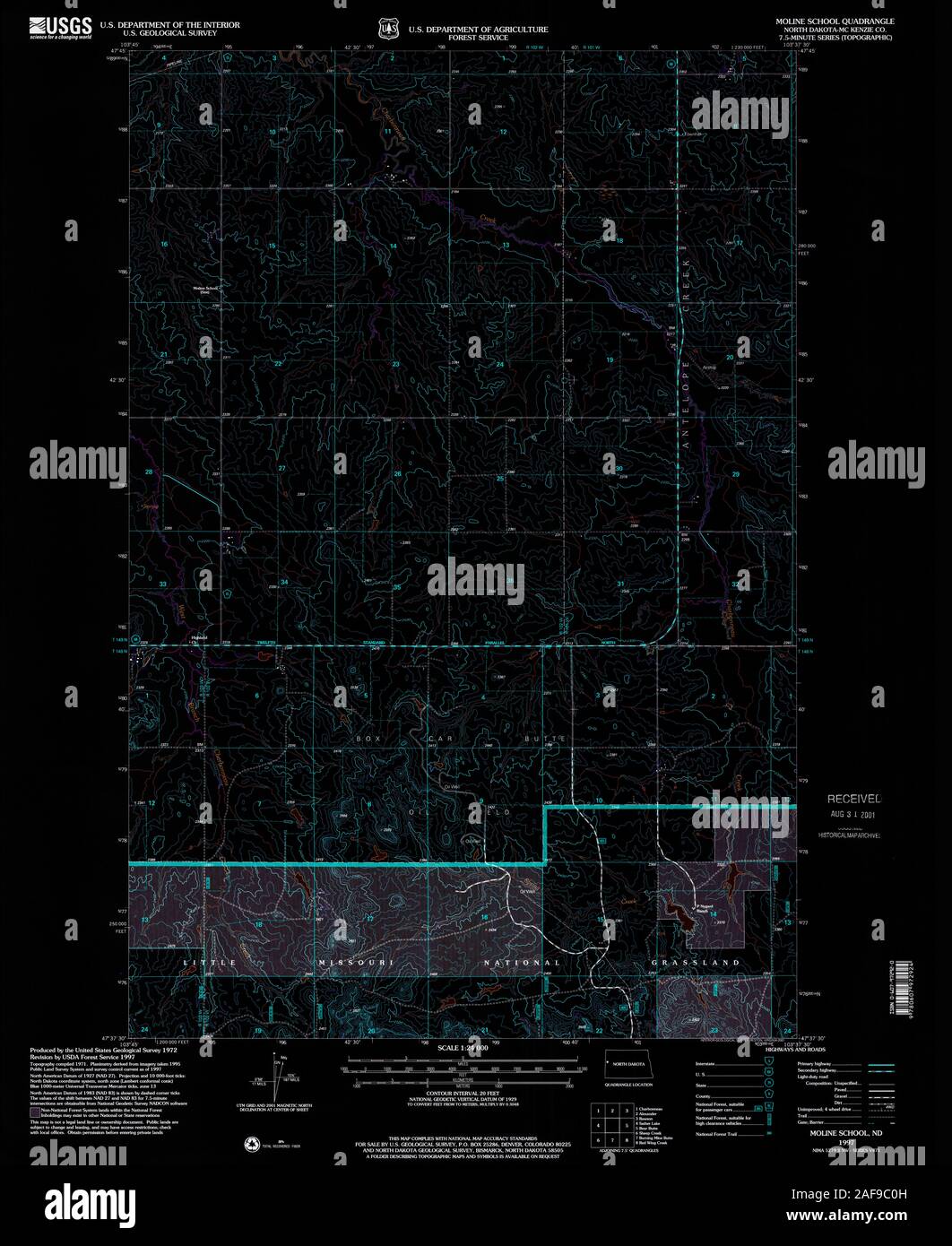 Moline map hi-res stock photography and images - Alamy