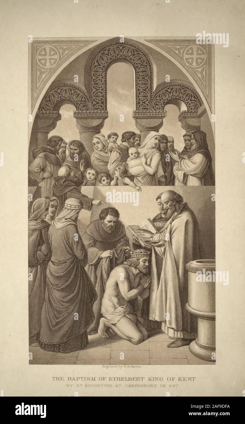 Augustine of canterbury ethelbert hi-res stock photography and images ...