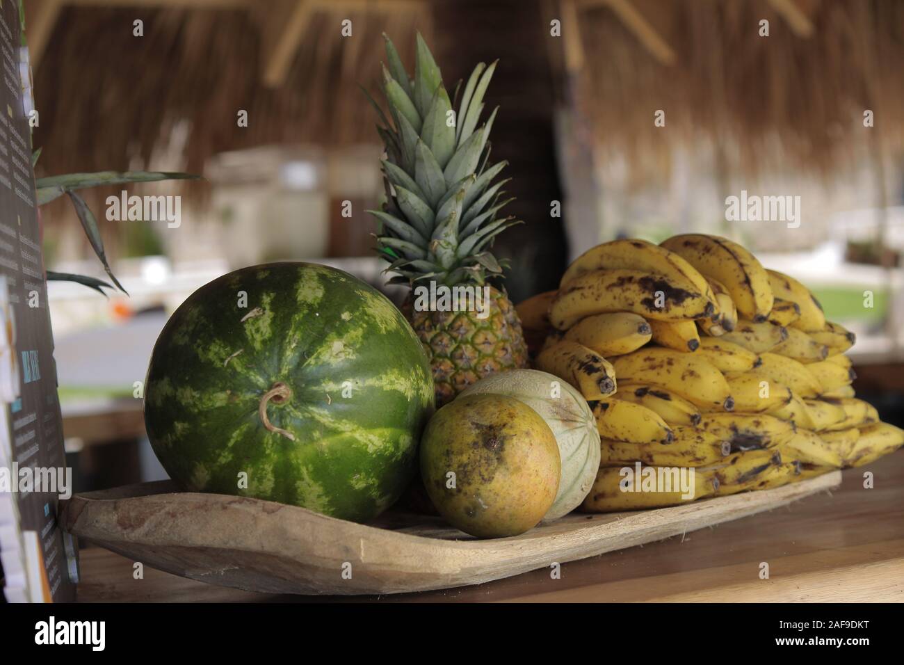 Exotic fruit composition 2 Stock Photo - Alamy