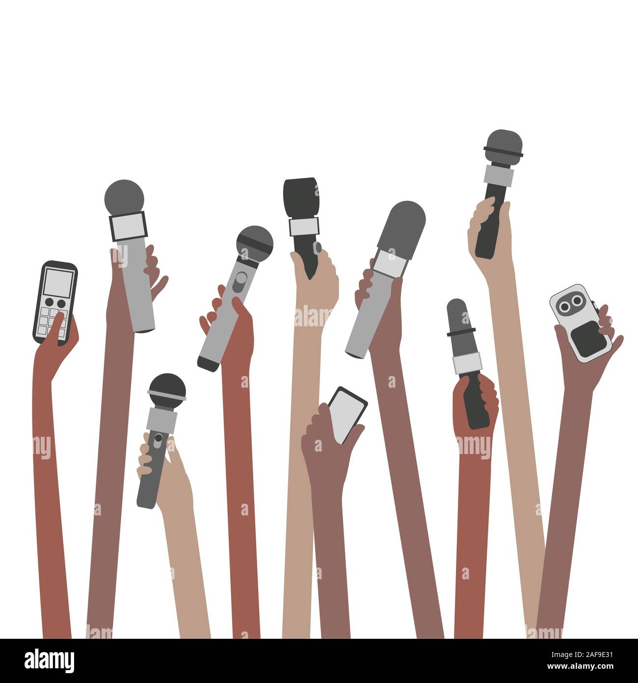 Interview vector vectors hi-res stock photography and images - Alamy